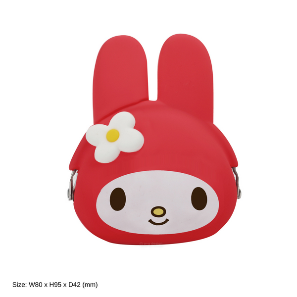 My Melody Pochibi Red Head Purse